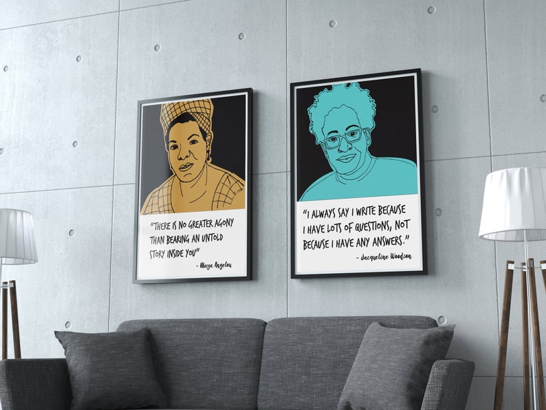 Maya Angelou Quote, Maya Angelou, Wall Art, Poem, There is No Greater ...
