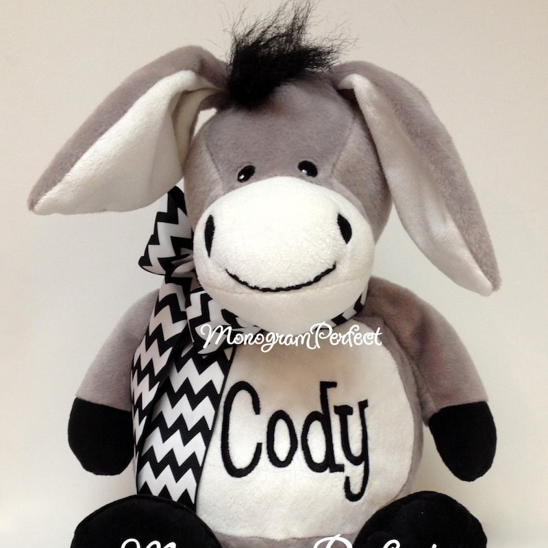 Stuffed Donkey - Etsy