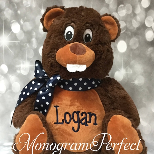 Stuffed Beaver - Etsy