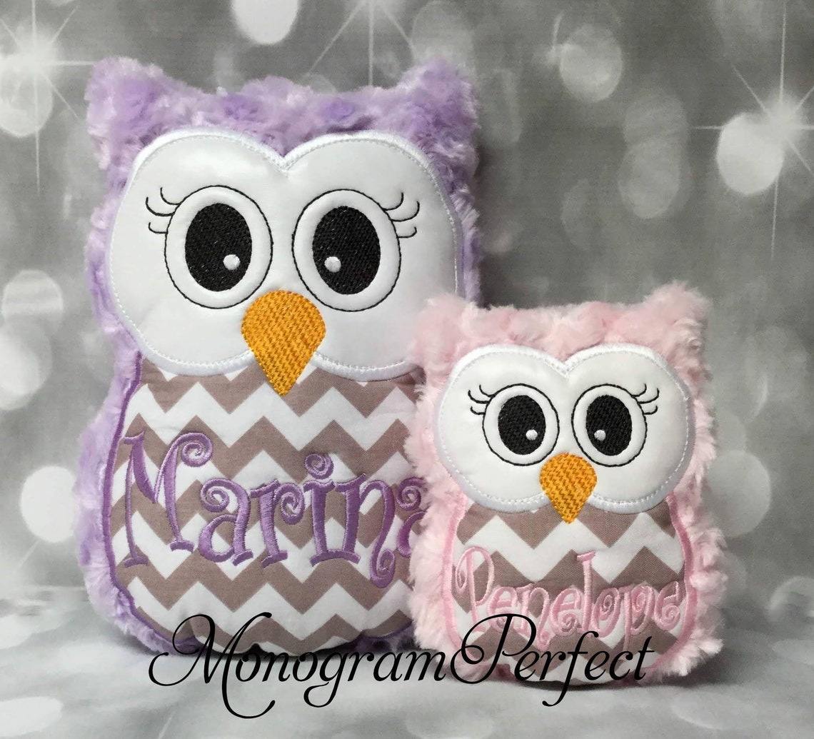 Big Sister Little Sister or Big Brother/ Little Brother Owl | Etsy
