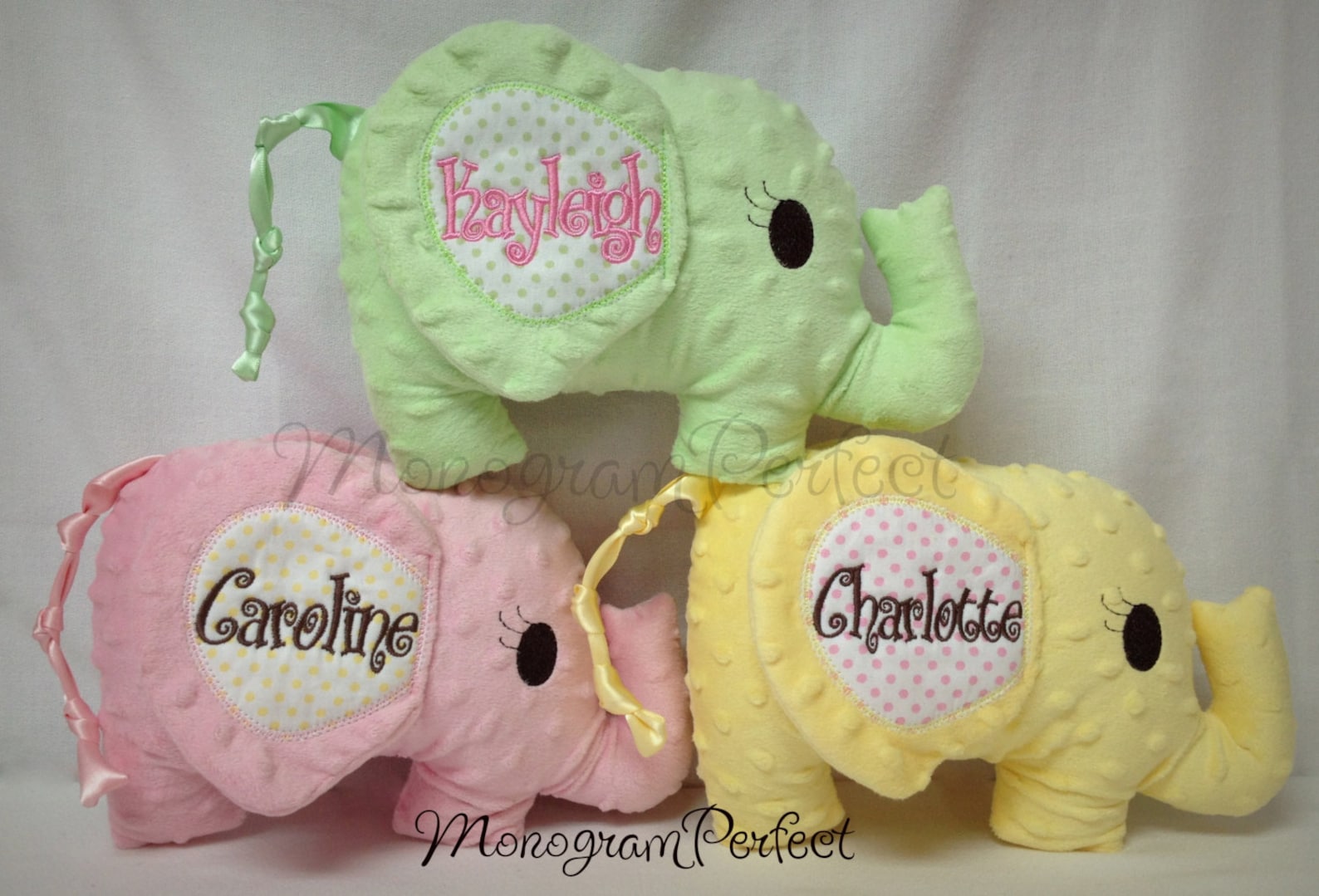 Personalized Floppy Ear Plush Stuffed Elephant Soft Toy - Etsy