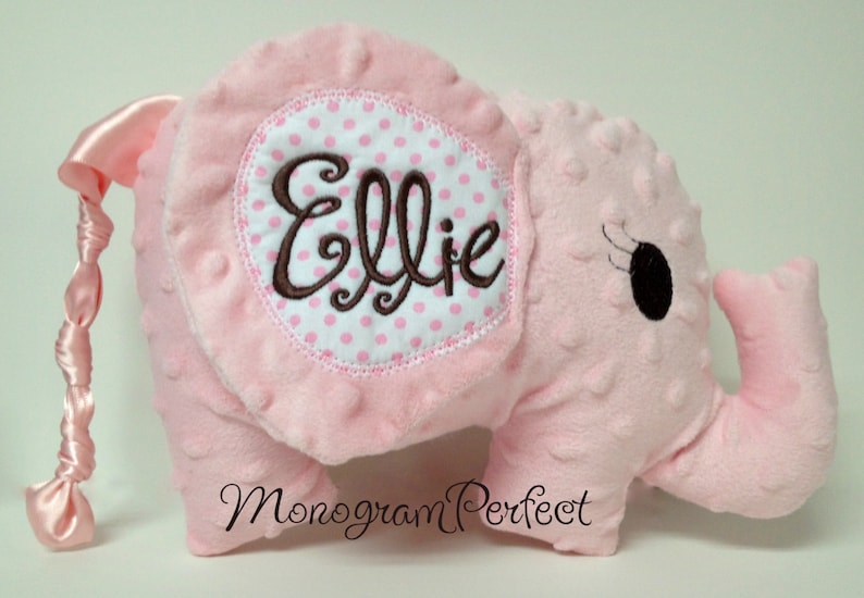 Personalized Floppy Ear Plush Stuffed Elephant Soft Toy - Etsy