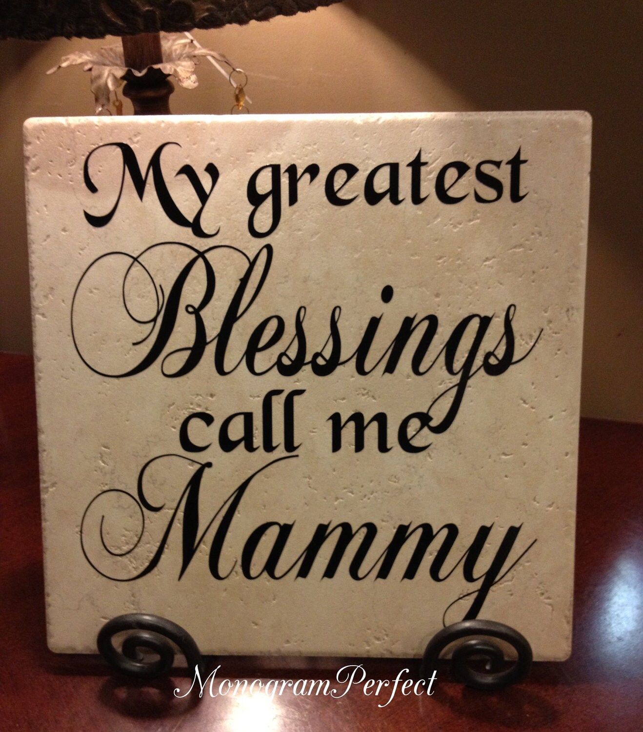 My Greatest Blessings Call Me Mammy Vinyl Art Decorative Tile - Etsy