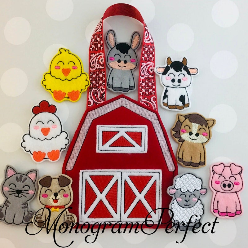 Finger Puppet Set - Etsy