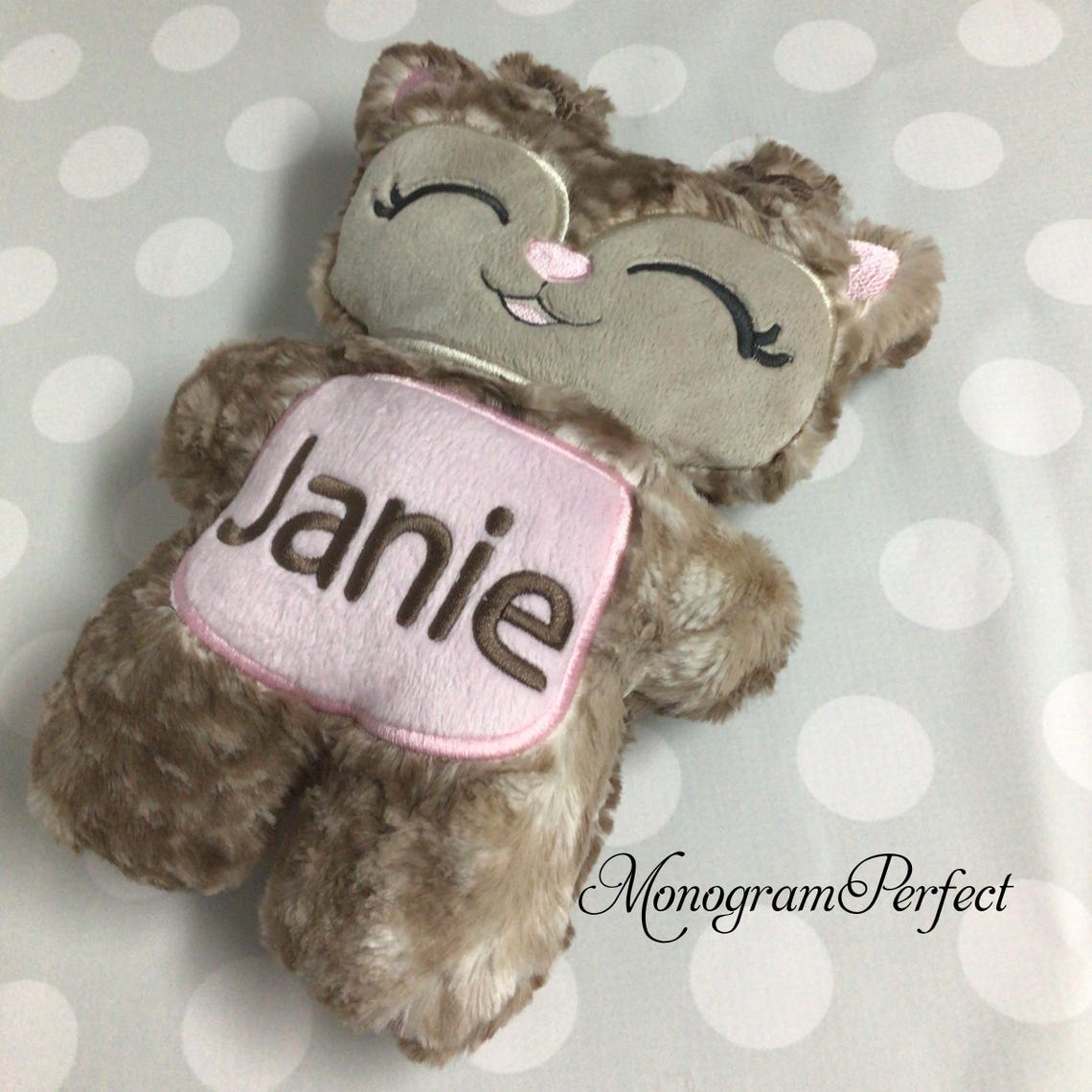 Personalized Sweet Deer Stuffie - 10" X 7" - Etsy