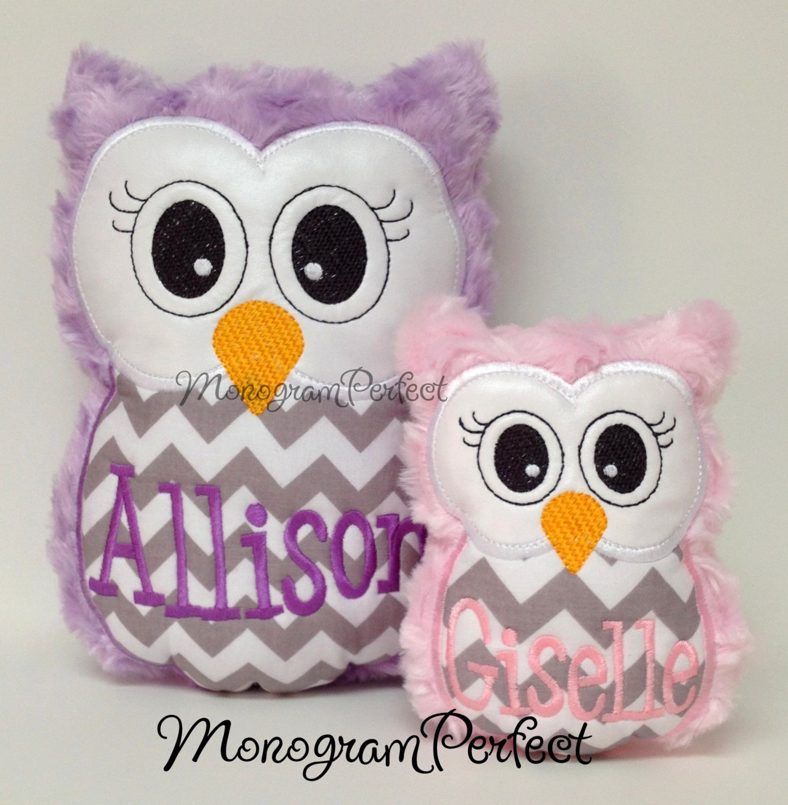 Big Sister, Little Sister or Big Brother/ Little Brother Owl Soft Toy ...
