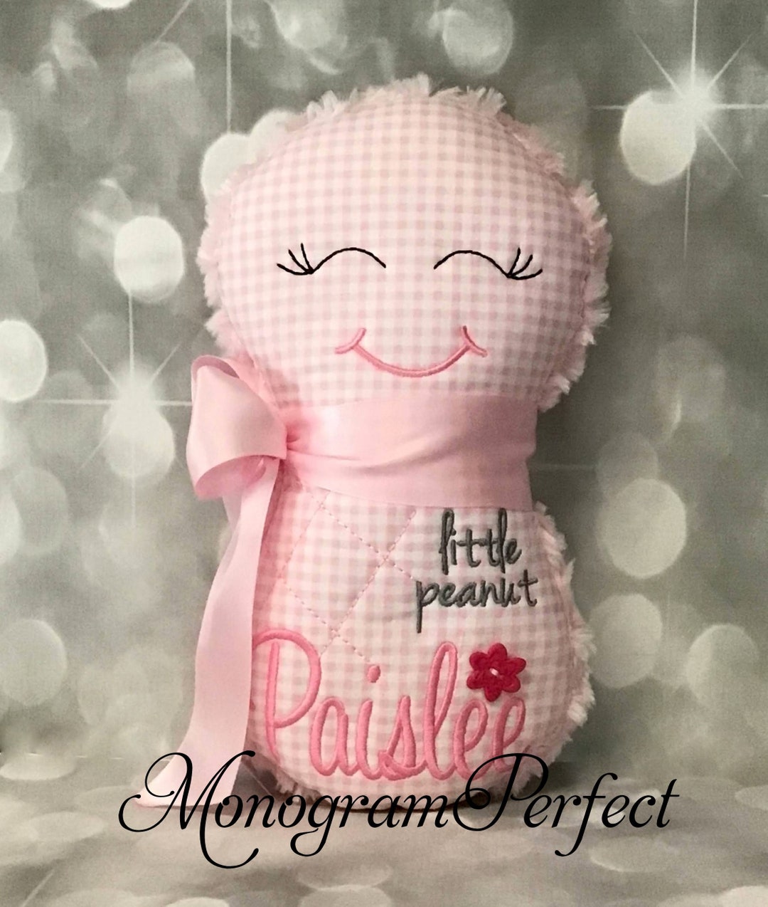 The Name PAISLEE is Already Personalized on This Girl Peanut Baby ...