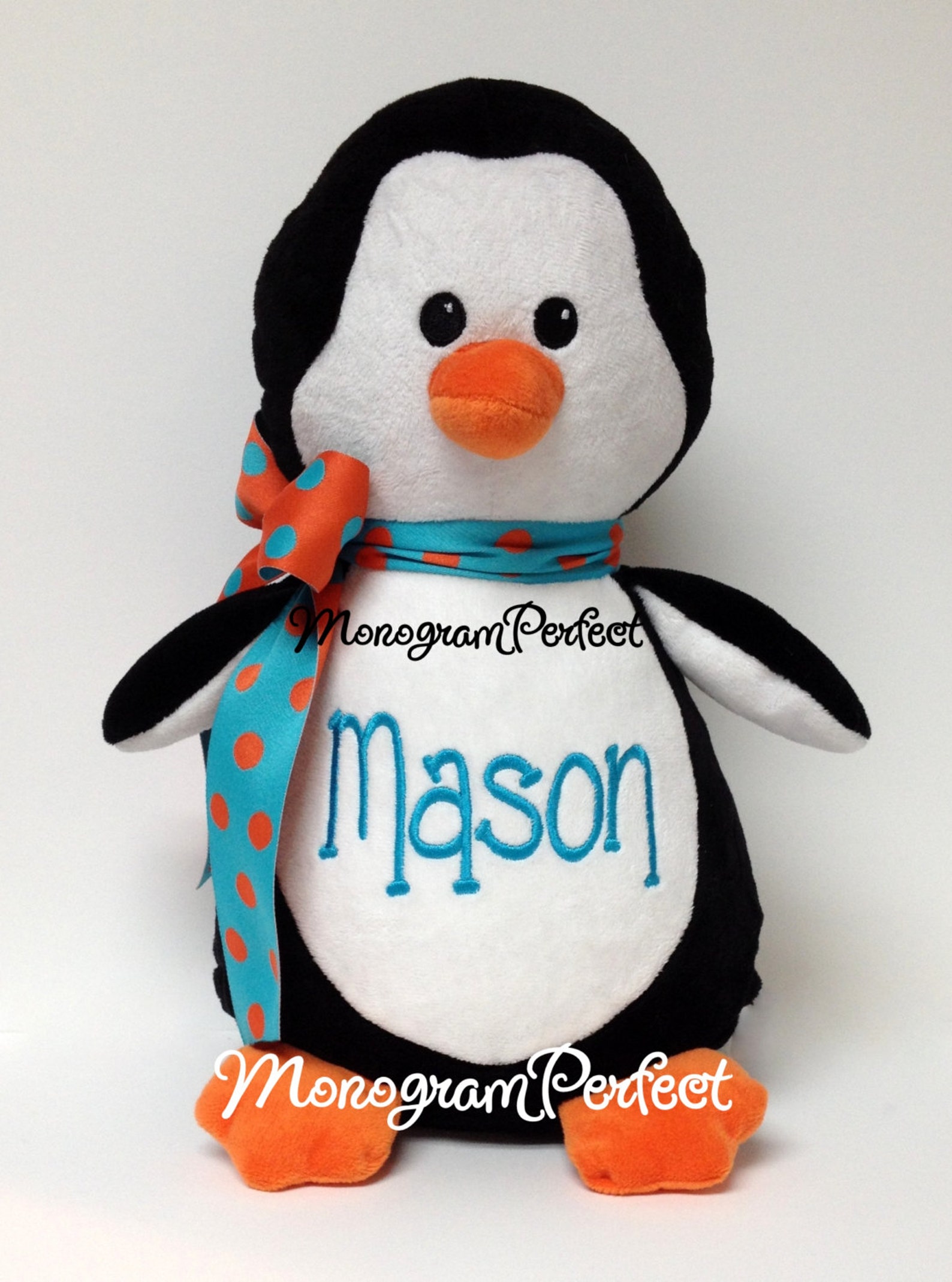 Personalized Plush Black Penguin Soft Toy - Etsy