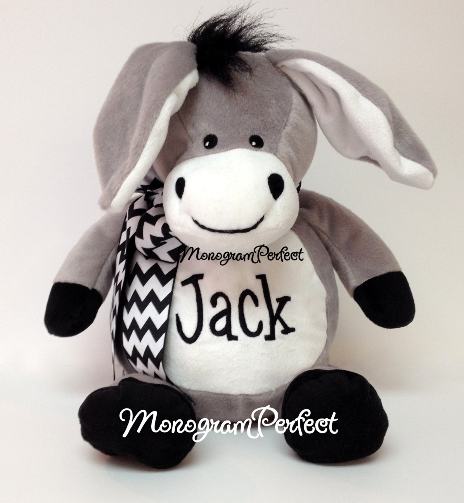 Personalized 16 Plush Donkey Stuffed Animal - Etsy