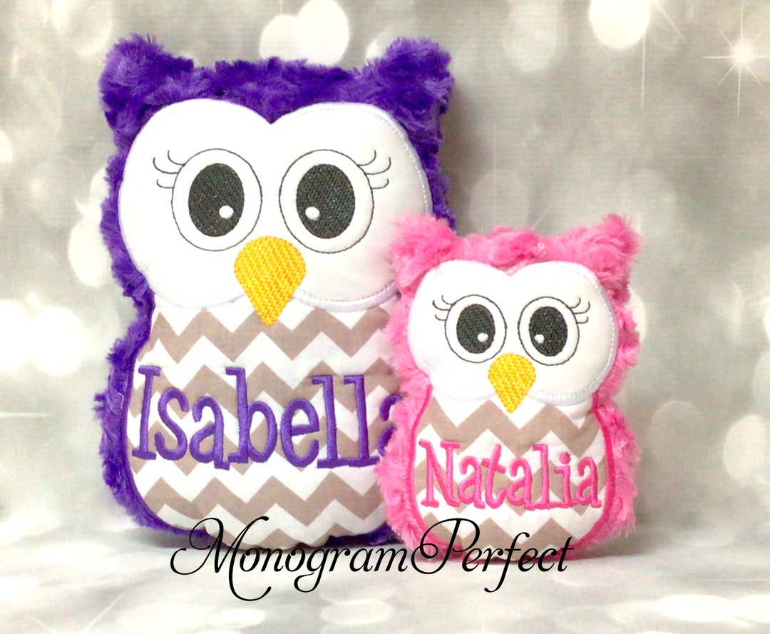 Big Sister, Little Sister or Big Brother/ Little Brother Owl Soft Toy ...