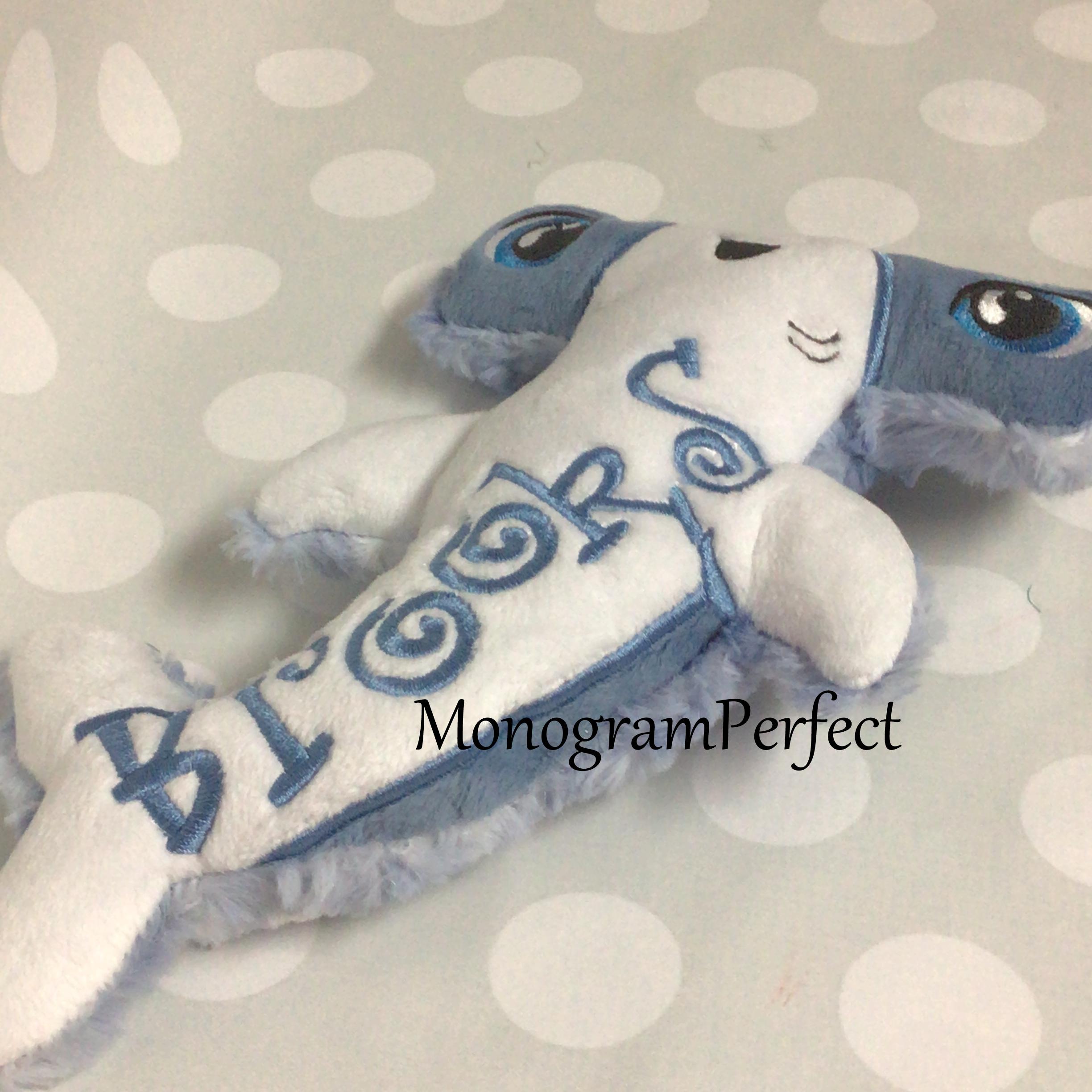 Personalized Plush Hammerhead Shark Stuffie Soft Toy - 11" X 7" - Etsy