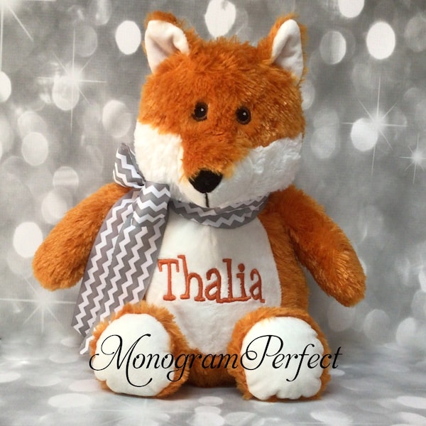 Fox Stuffed Animal - Etsy