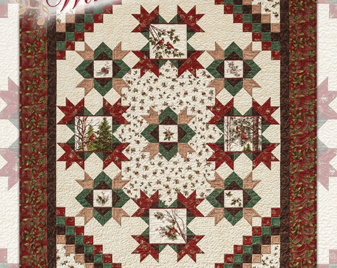 PATTERN BOOK: Winter's Song - Doug Leko by Antler Quilt Designs - 17 Christmas-winter Projects ...