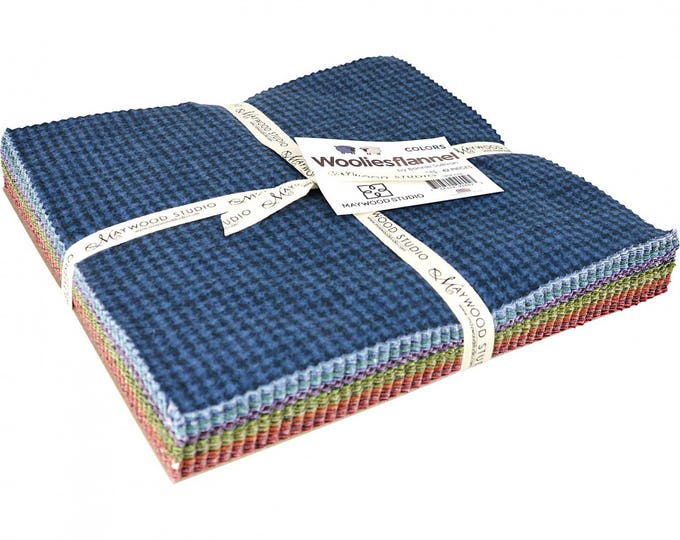 Maywood WOOLIES Flannel Layer Cake Colors Bonnie Sullivan MASWOF-CO - Etsy