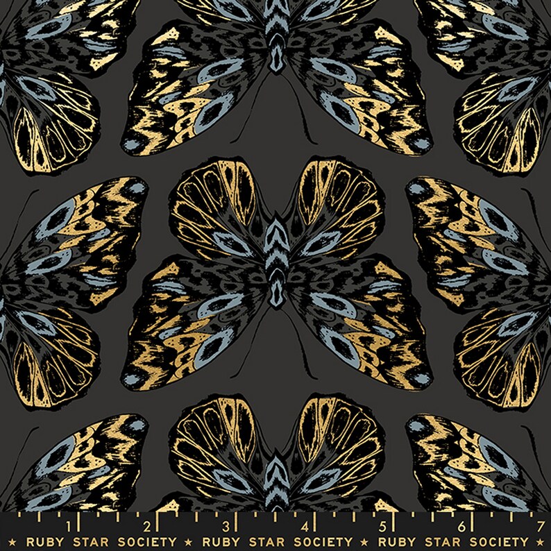 Ruby Star Society Tiger Fly Panel Metallic Mother | Etsy