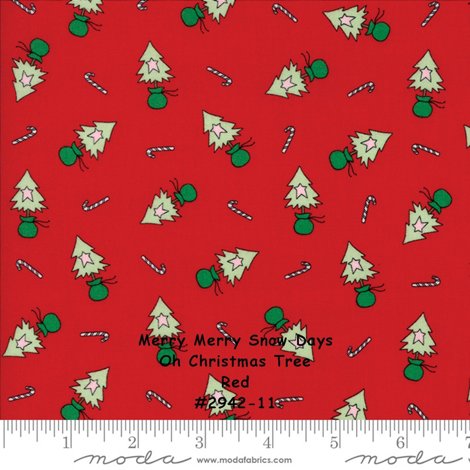 Merry Merry Snow Days BACKING SET - 4-1/2 Yards for KIT2940 - Bunny ...