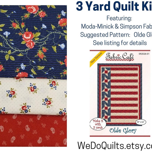 Minick and Simpson Quilt Pattern - Etsy