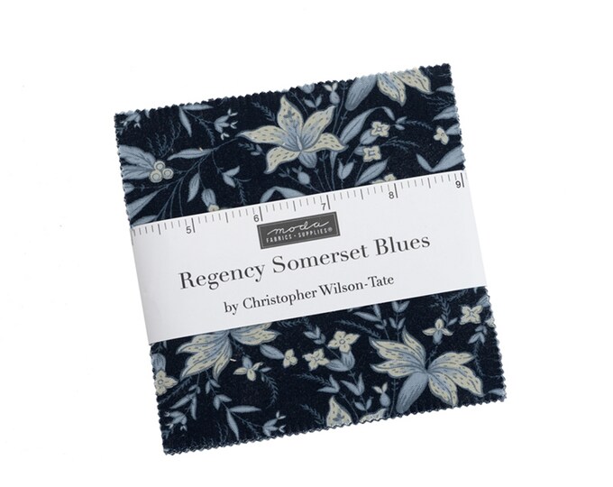 REGENCY SOMERSET BLUES - #42360 - Charm Pack by Christopher Wilson Tate ...