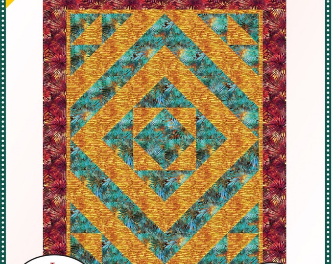 PATTERN: Garden Path 3 Yard Quilts Fabric Cafe 092125-01 Easy Beginner ...