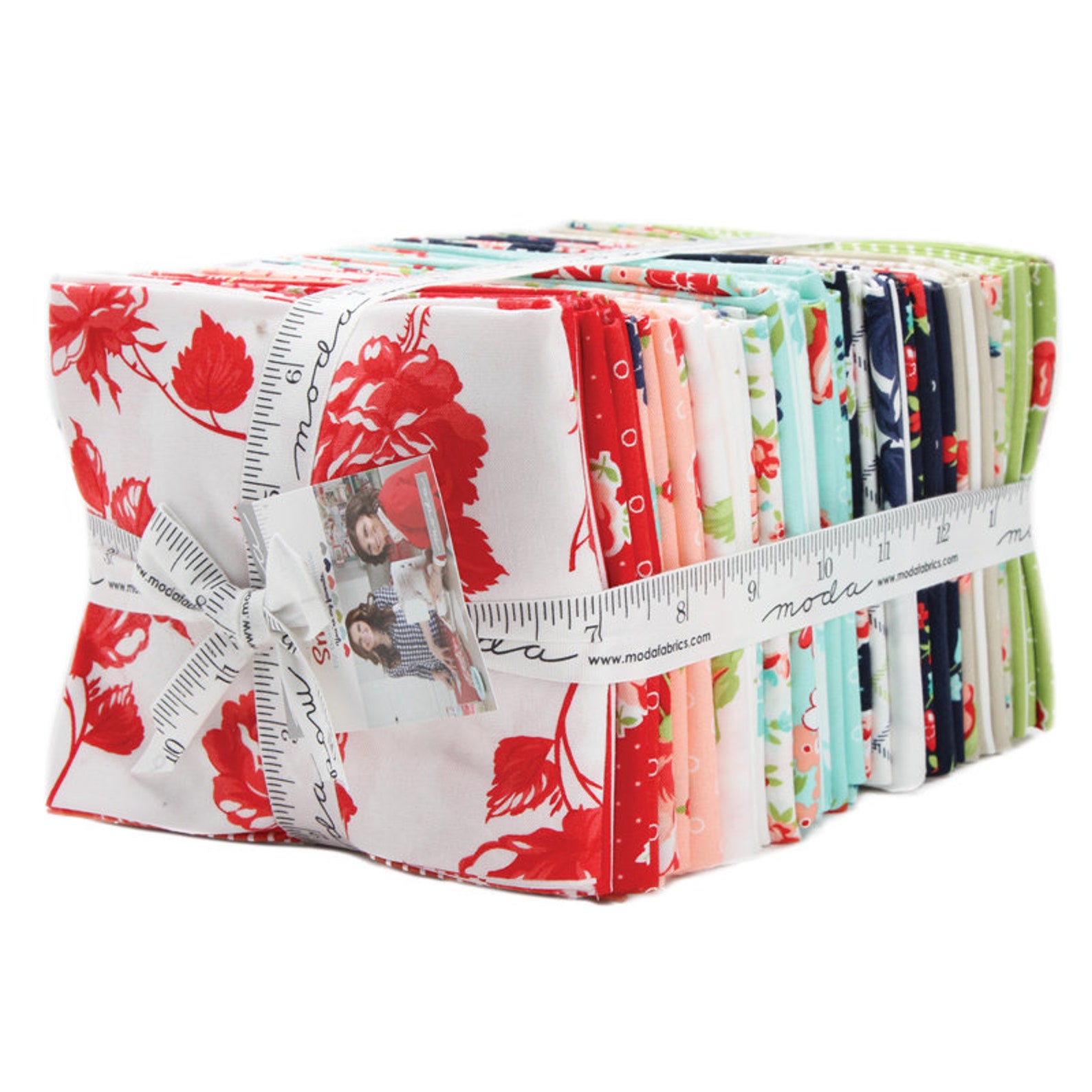 Yardage: SMITTEN by Bonnie and Camille for Moda - Smitten Bias Plaid ...