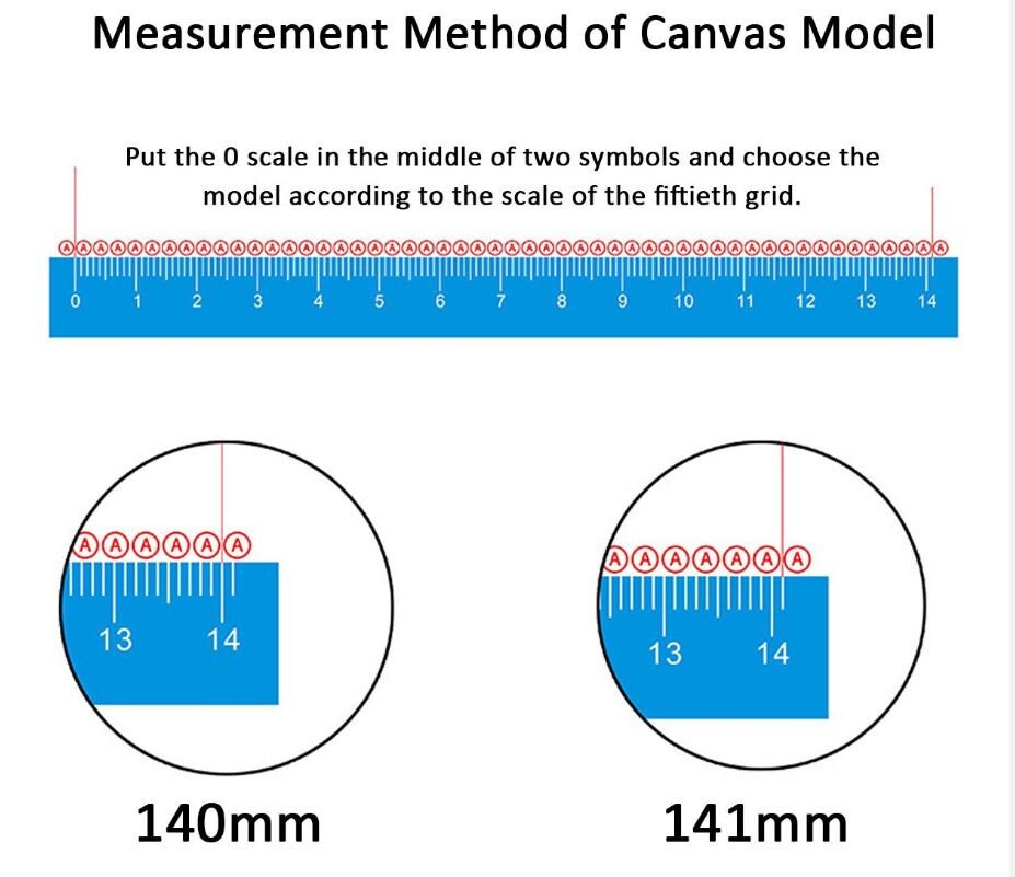 Mesh Rulers for Round and Square Drill 5D Diamond Paintings | Etsy ...