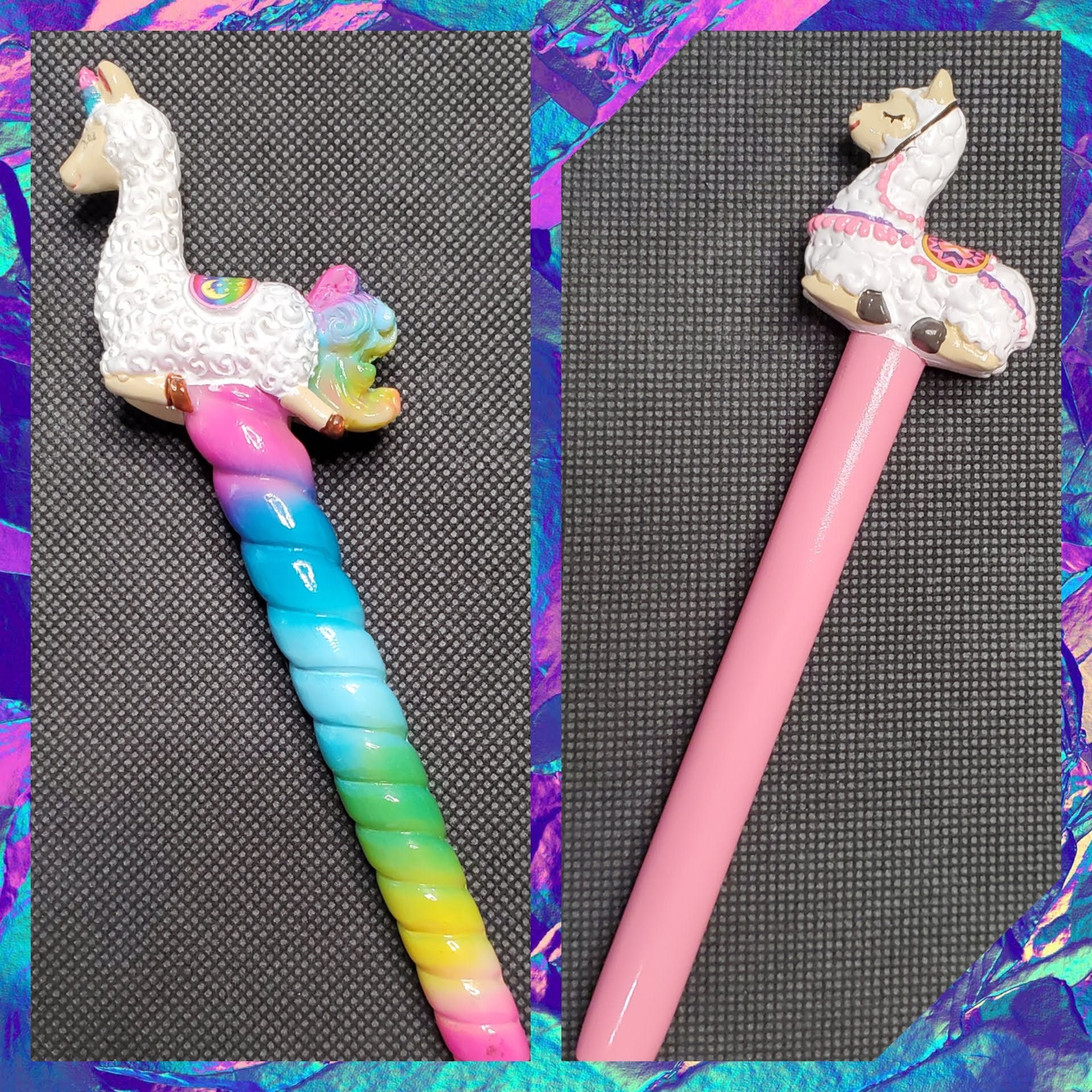 Premium Resin Llama & Llamacorn Diamond Painting Drill Pens - Etsy
