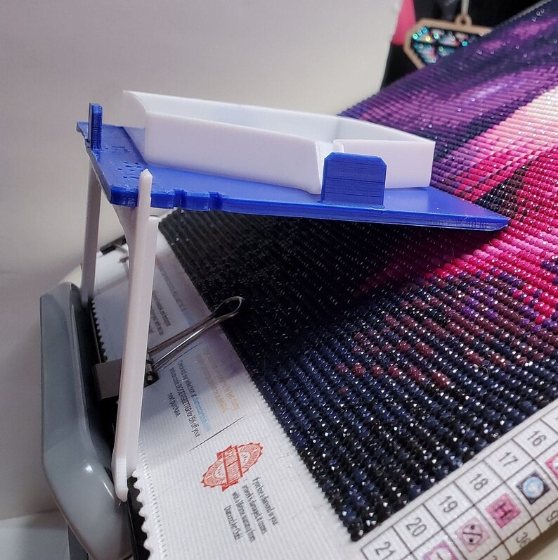 3D Printed 5D Diamond Painting Tray Table for Slanted | Etsy