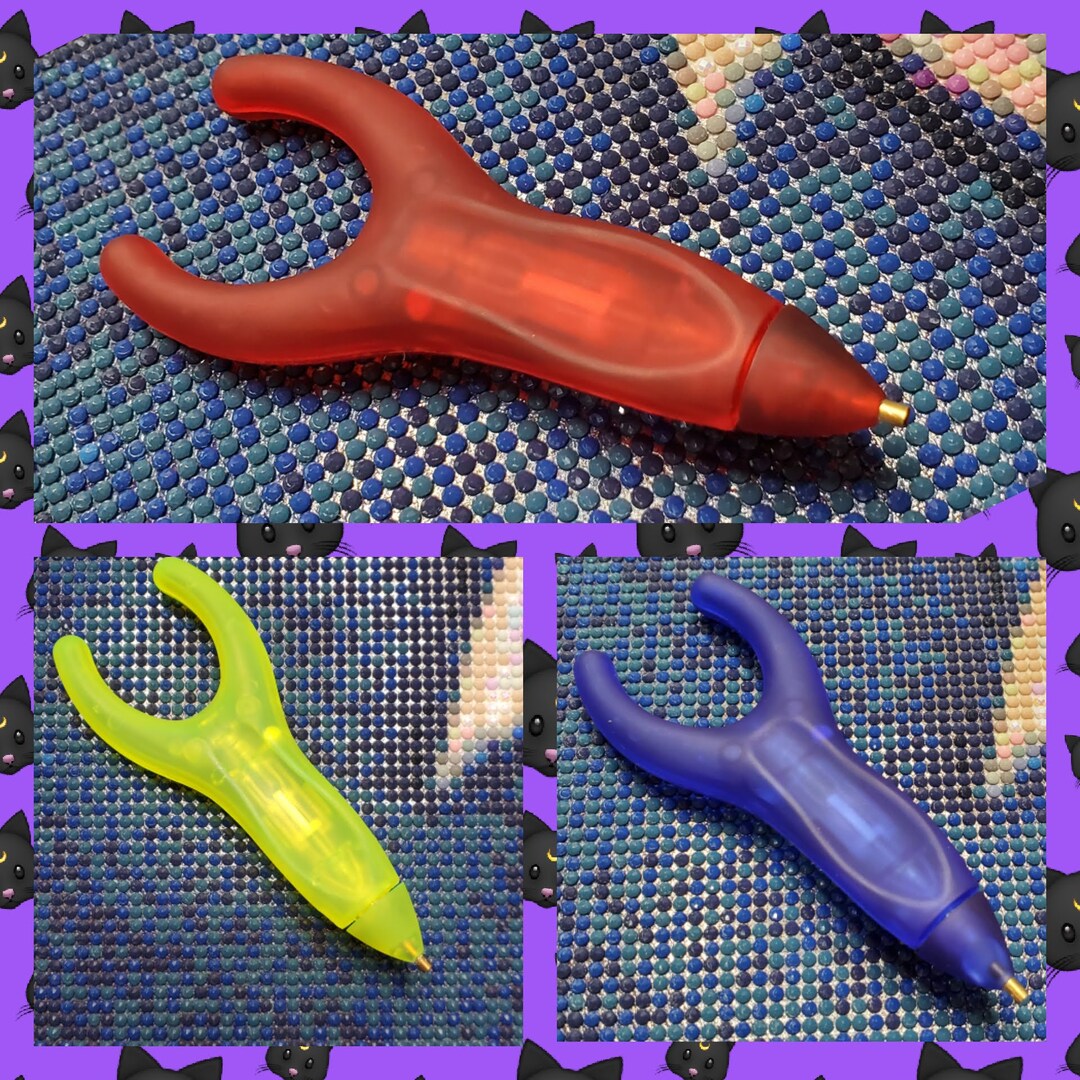 Ergonomic Wishbone Shaped 5D Diamond Painting Drill Pen - Etsy