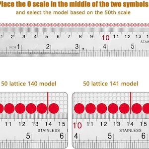 Mesh Rulers for Round and Square Drill 5D Diamond Paintings PLEASE READ ...