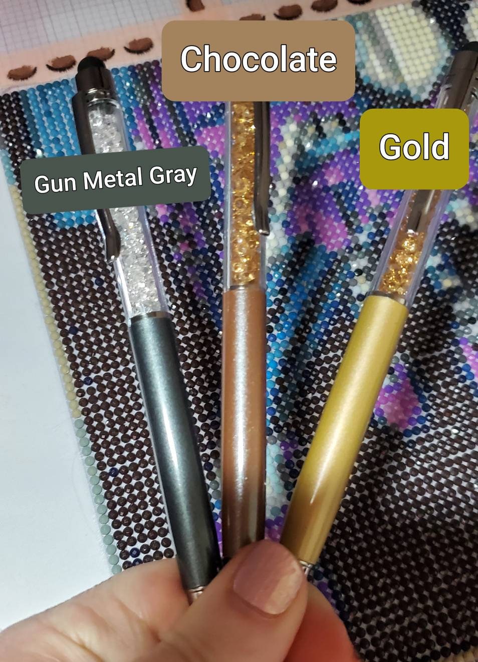 Sparkle and Shine Diamond Painting Drill Pen With Stylus | Etsy