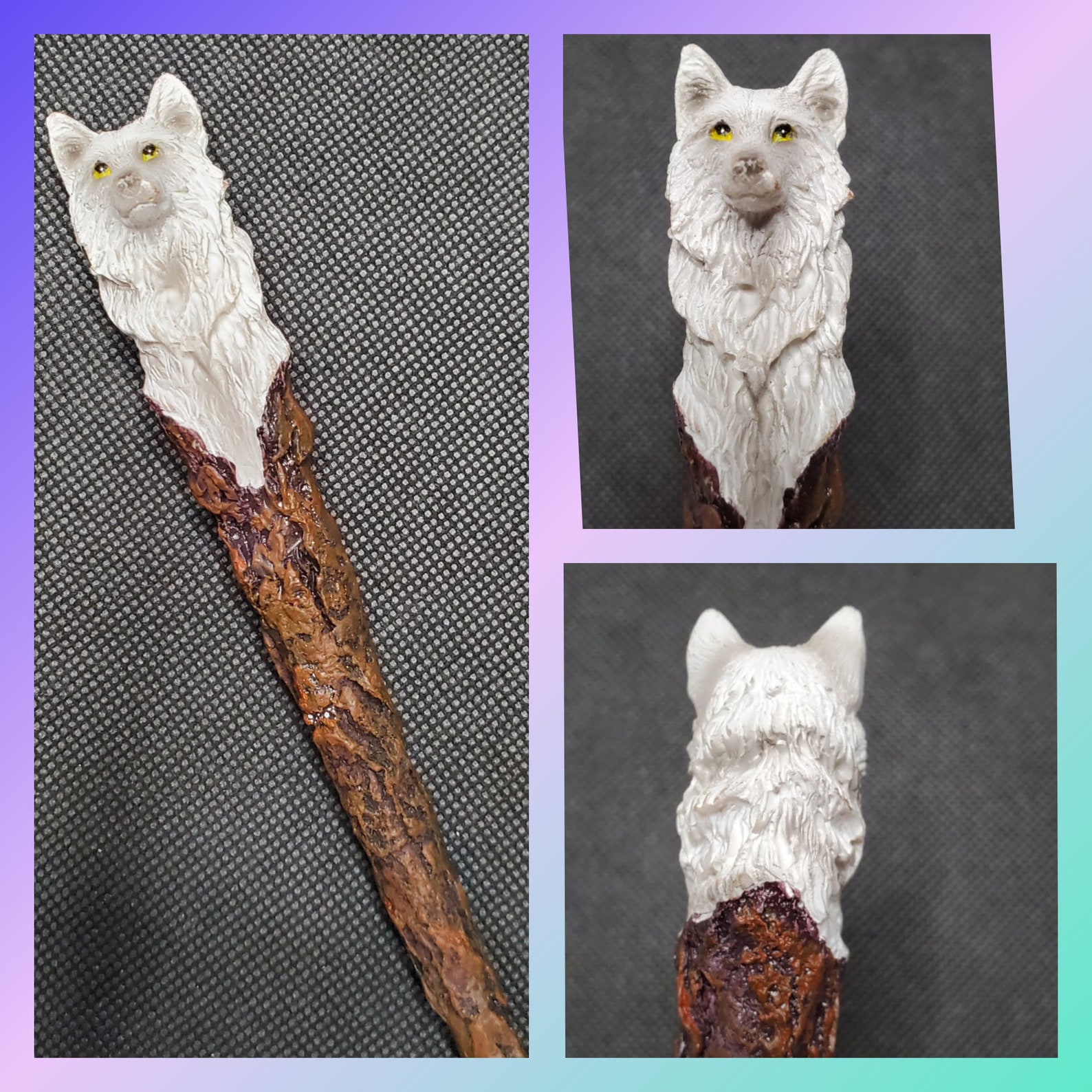Premium Resin Wolf 5D Diamond Painting Drill Pen or Ink Pen - Etsy