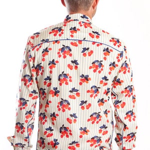 Cherry Print Shirt - Etsy