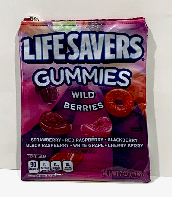 Life Savers Wild Berries Gummies Candy Wrapper Up-cycled - Etsy UK