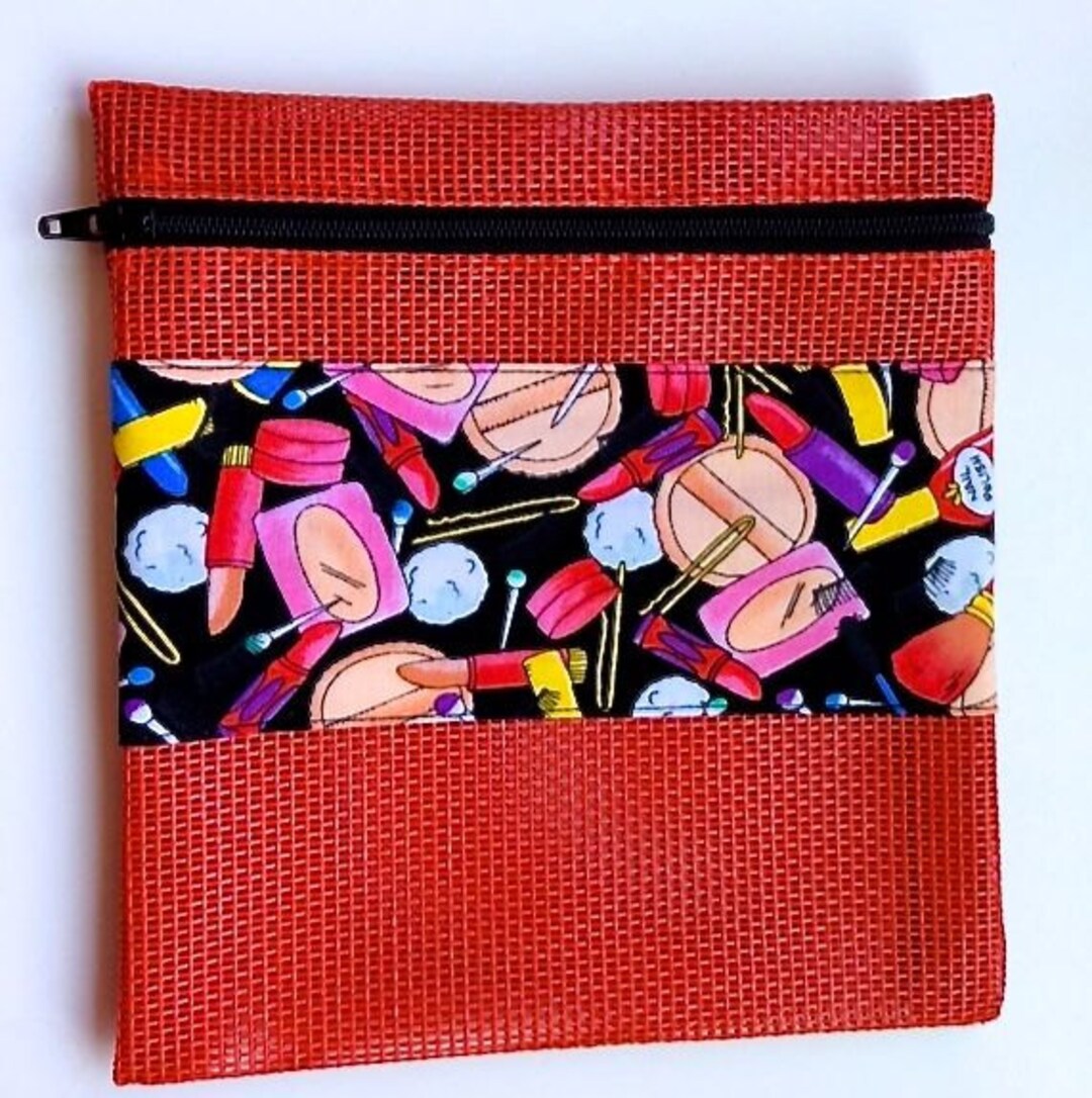 Make-up Design Zippered Pouch - Etsy