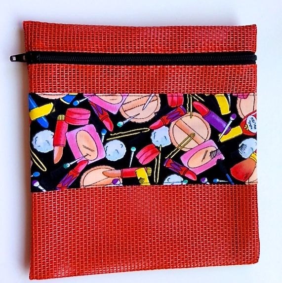 Make-up Design Zippered Pouch - Etsy