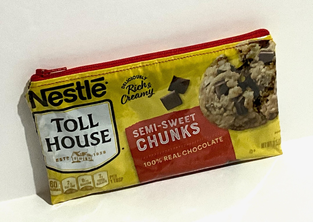 New! Nestle Toll House Chocolate Chunks Morsels Wrapper Up-cycled ...