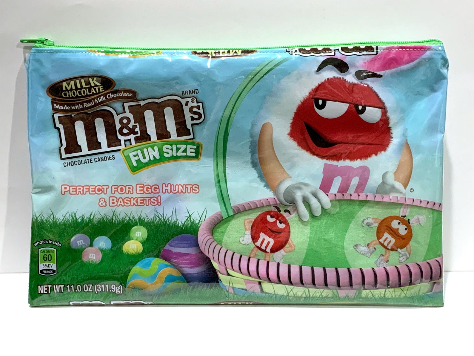New Large Fun Size M&ms Easter Candy Wrapper Up-cycled - Etsy