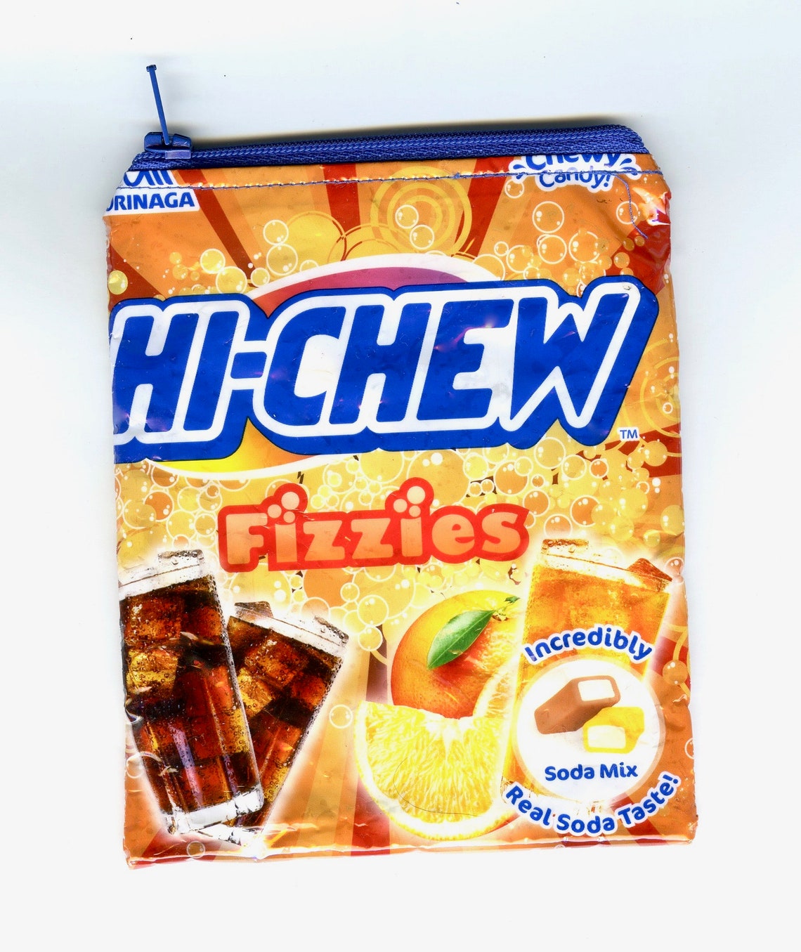 New Hi-chew Fizzies Mix Candy Wrapper Up-cycled Zippered - Etsy New Zealand