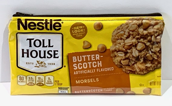 Nestle Toll House Butterscotch Morsels Up-cycled Zippered - Etsy