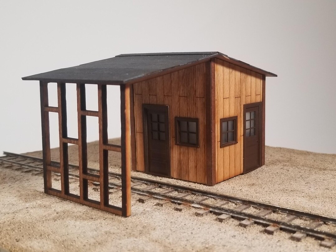O Scale (1:48) Half Shed Kit - Etsy