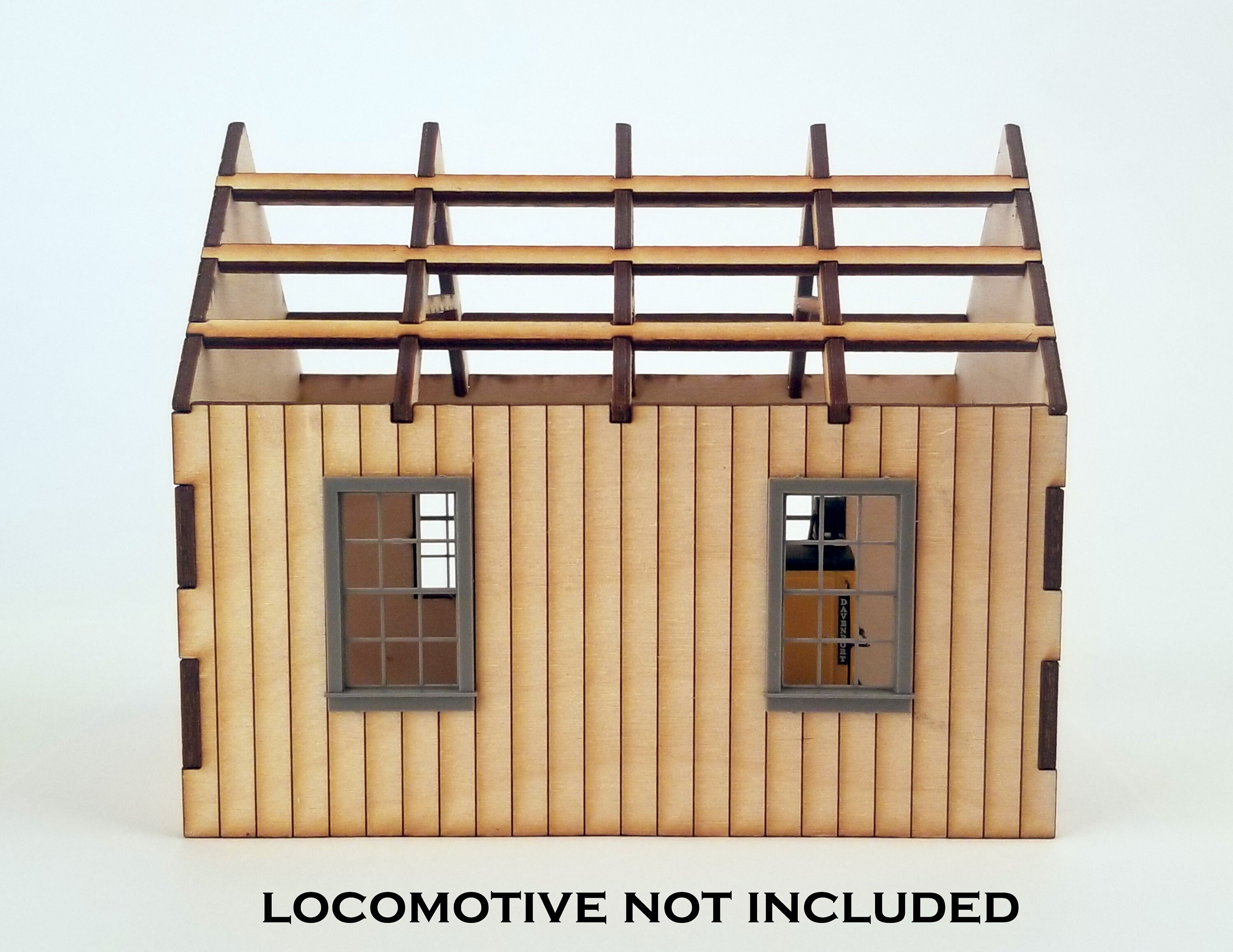 On30 (1:48 Scale) Engine Shed Kit - Etsy