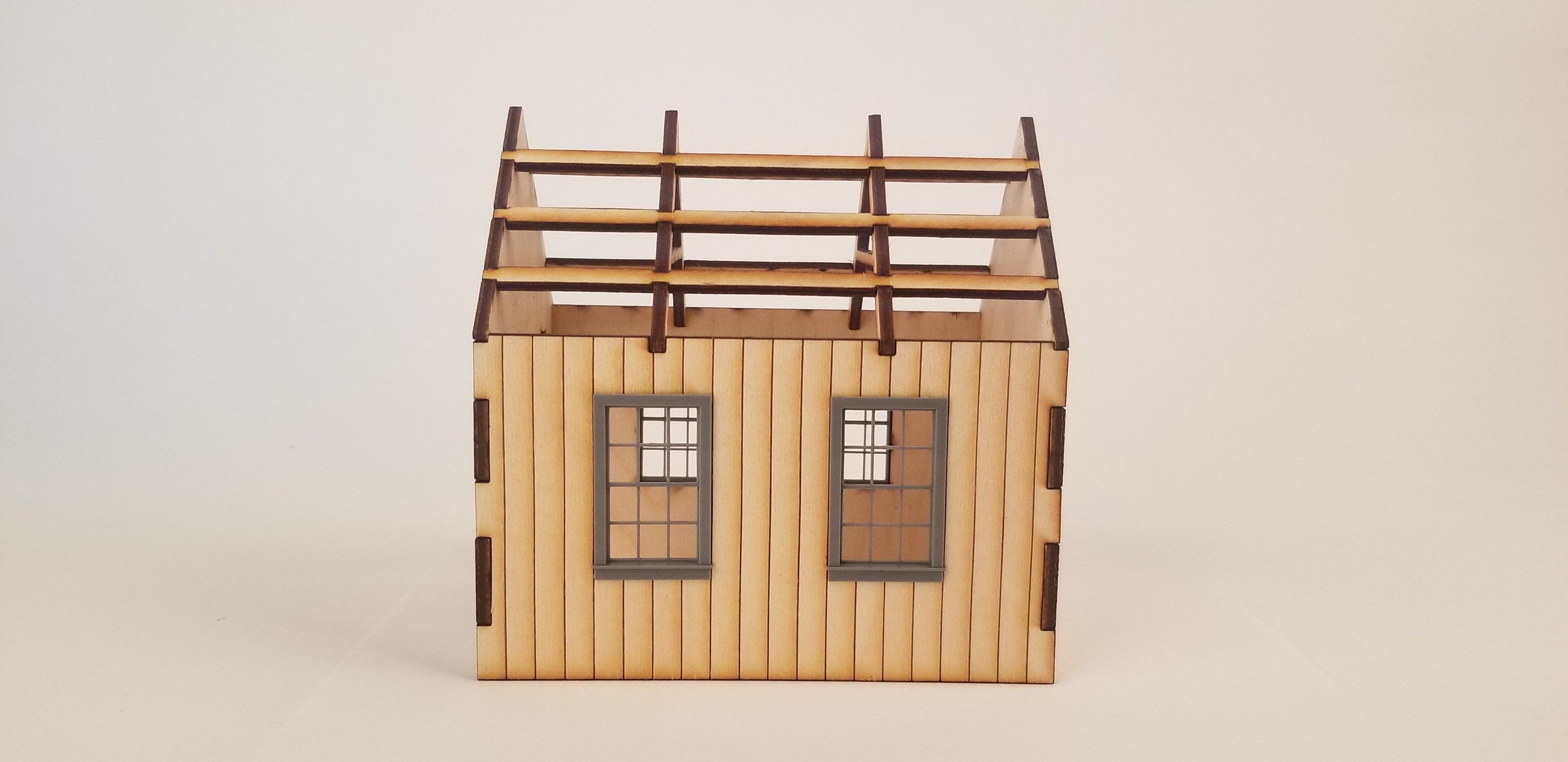 On30 (1:48 Scale) Engine Shed Kit - Etsy
