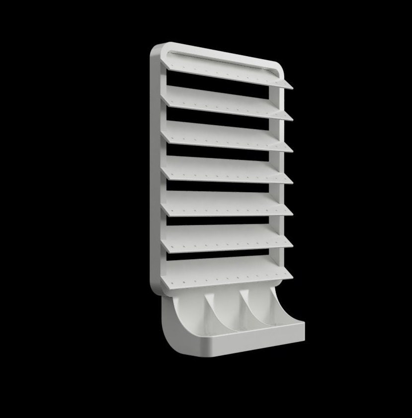 Mini 3D Printed Earring Holder File - Etsy