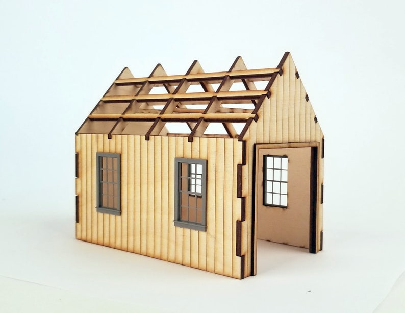 On30 (1:48 Scale) Engine Shed Kit - Etsy