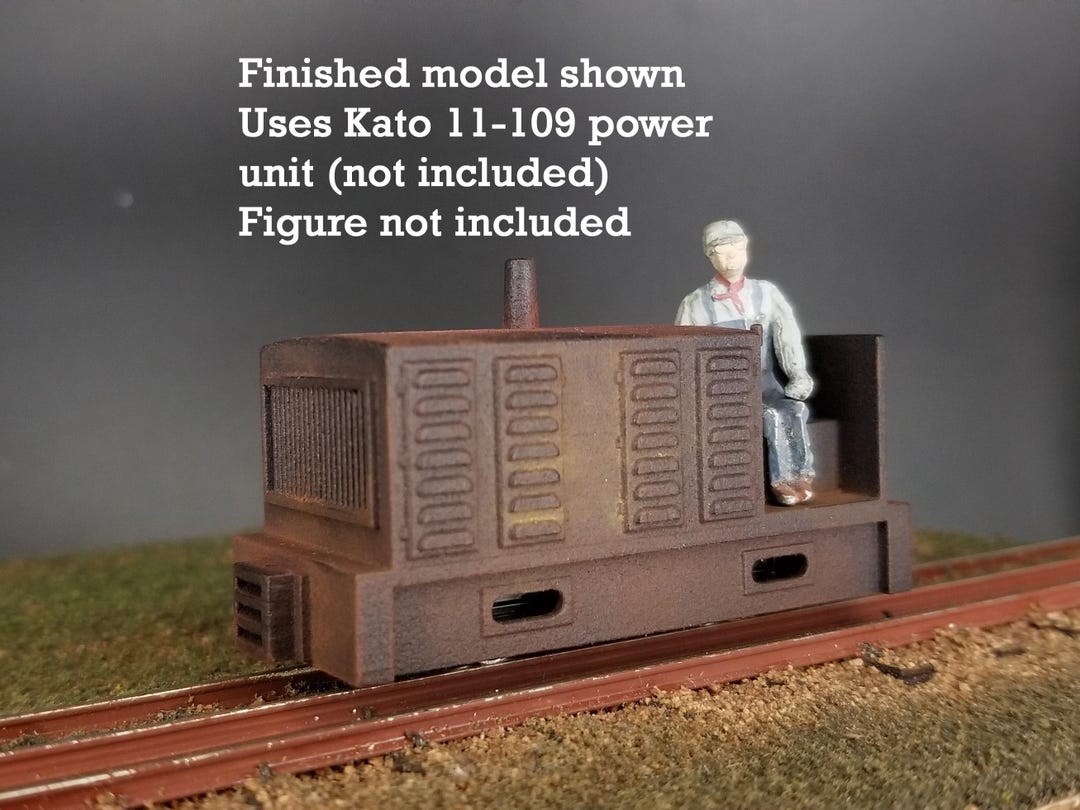 On18 Open Cab Locomotive Kit - Etsy