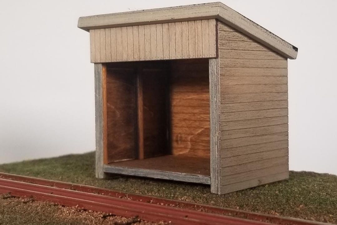 O Scale Lineside Shed Kit - Etsy