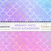 Iridescent Mermaid Sparkling Scales Digital Paper Seamless - Etsy