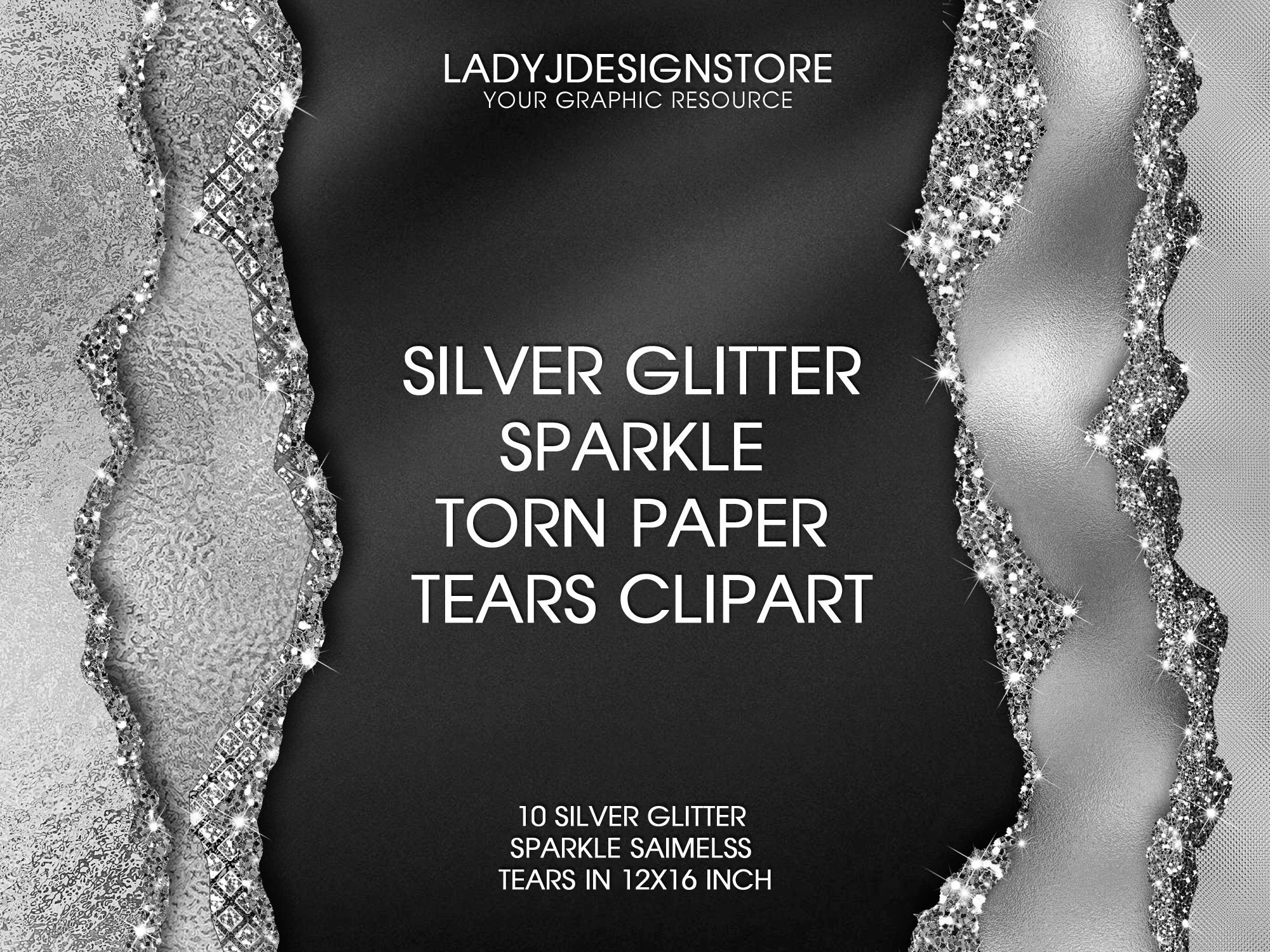 Torn Newspaper Clipart Border