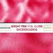 Bright Pink Foil Glitter Seamless Digital Paper, Neon Pink Digital ...
