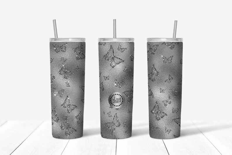 Silver Glitter Glam Digital Paper Seamless Tiger Cheetah - Etsy